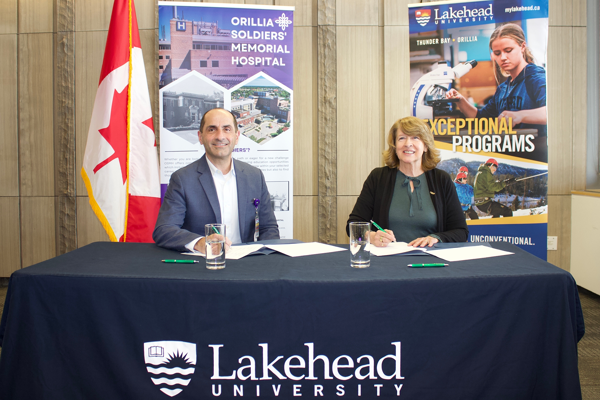 Formal partnership between Lakehead, OSMH, supporting future of health ...